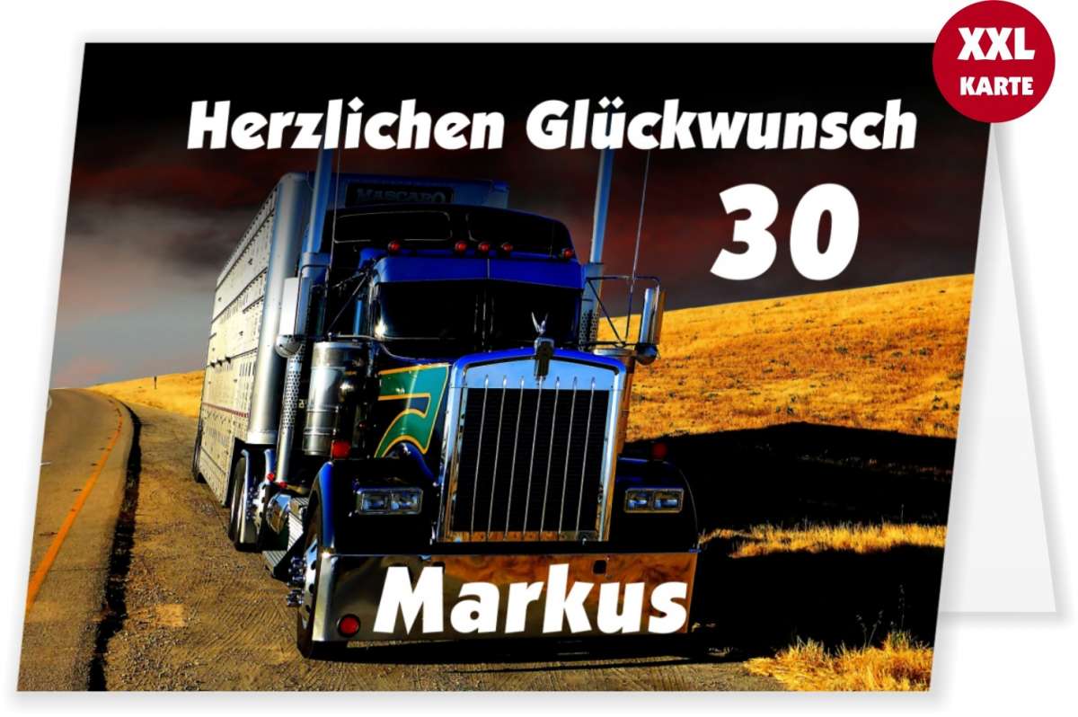 Geburtstag Lkw Fahrer Lustig